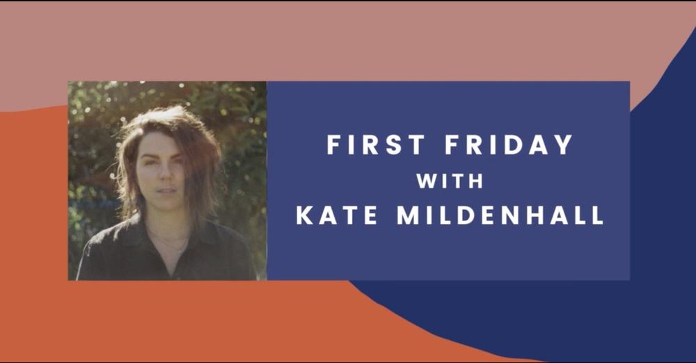 First Friday with Kate Mildenhall - Writing NSW