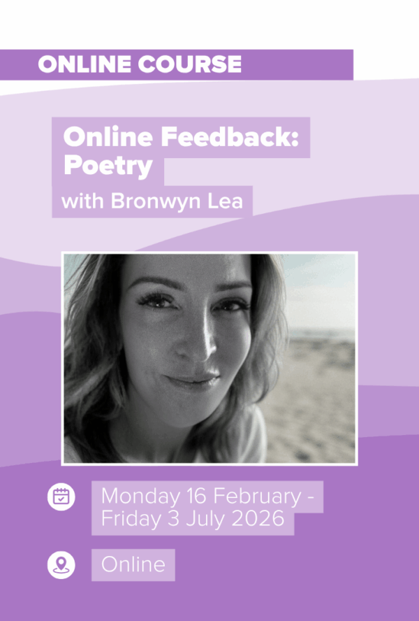 Online Feedback: Poetry with Bronwyn Lea - Writing NSW