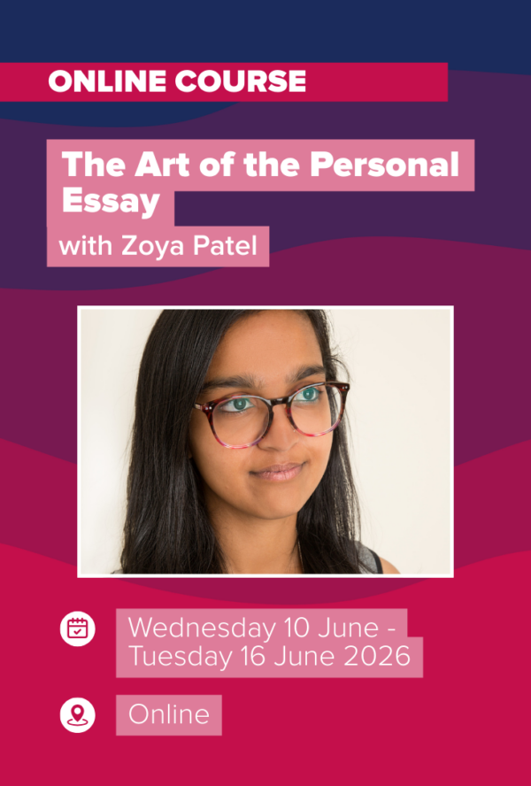Online: The Art of the Personal Essay with Zoya Patel - Writing NSW